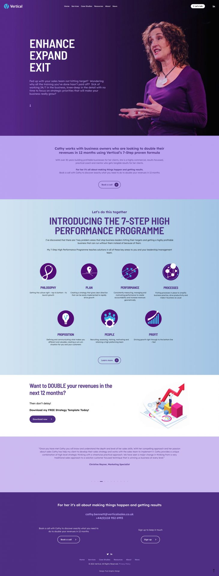 Vertical Sales — Pure Graphic Design