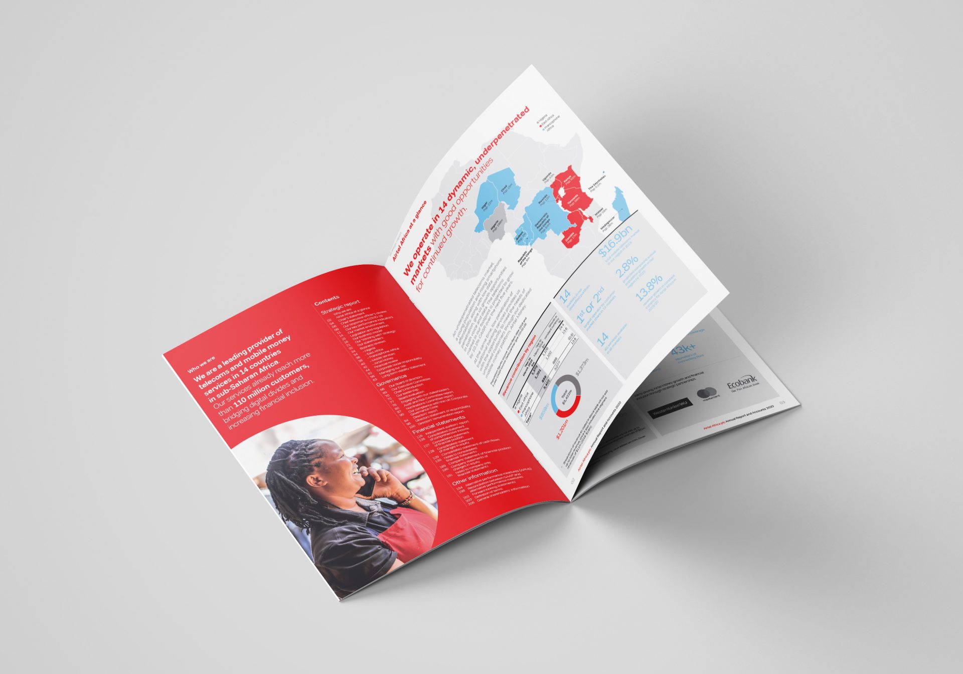 Airtel Annual Report — Pure Graphic Design