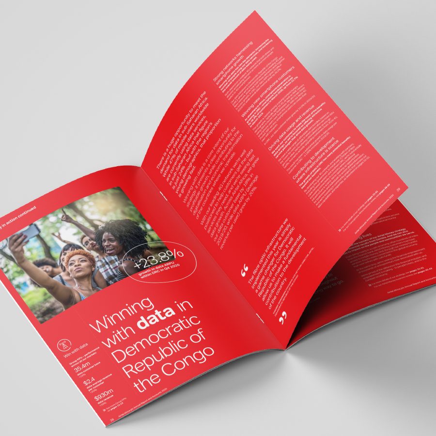 Airtel Annual Report — Pure Graphic Design