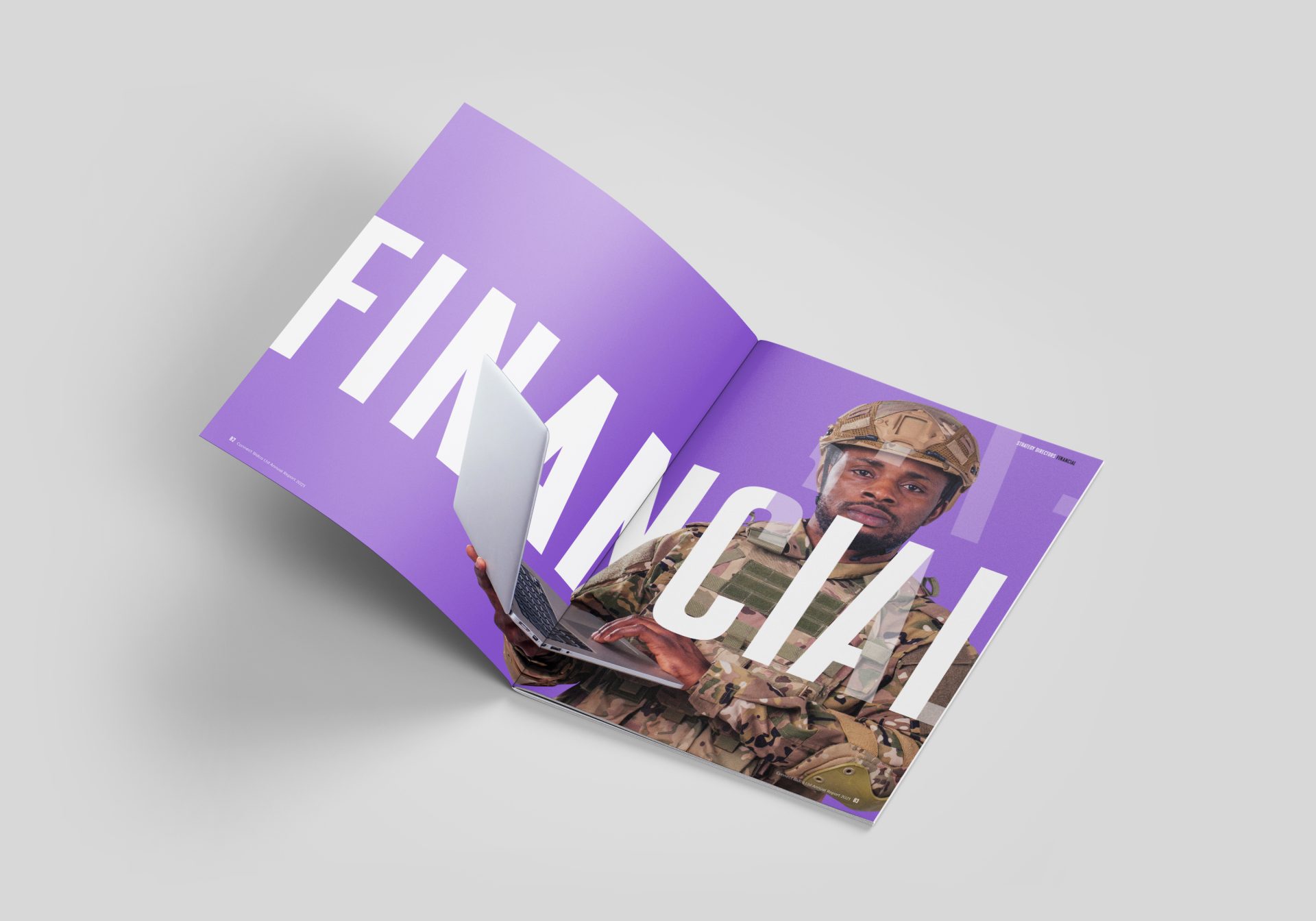 Inmarsat Annual Report — Pure Graphic Design